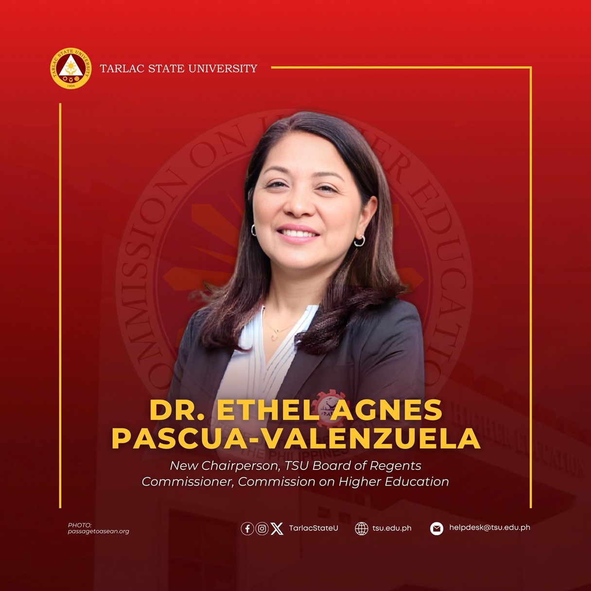 TSU-CAT Announcement - Tarlac State University