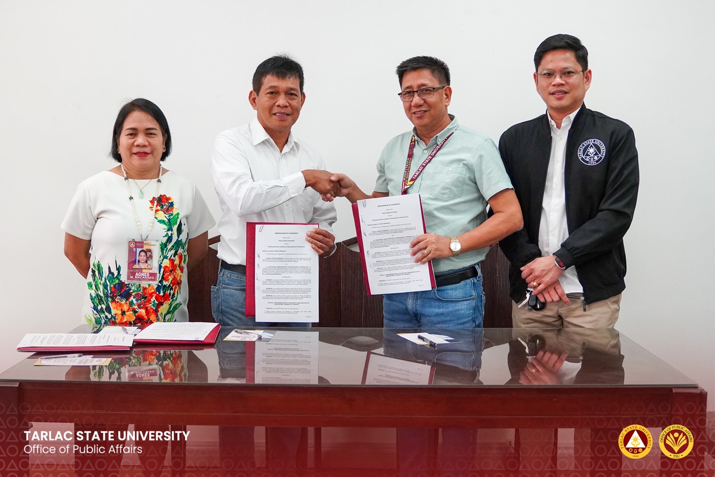 TSU is the first state university to sign a MOA with UNHCR, DOJ ...